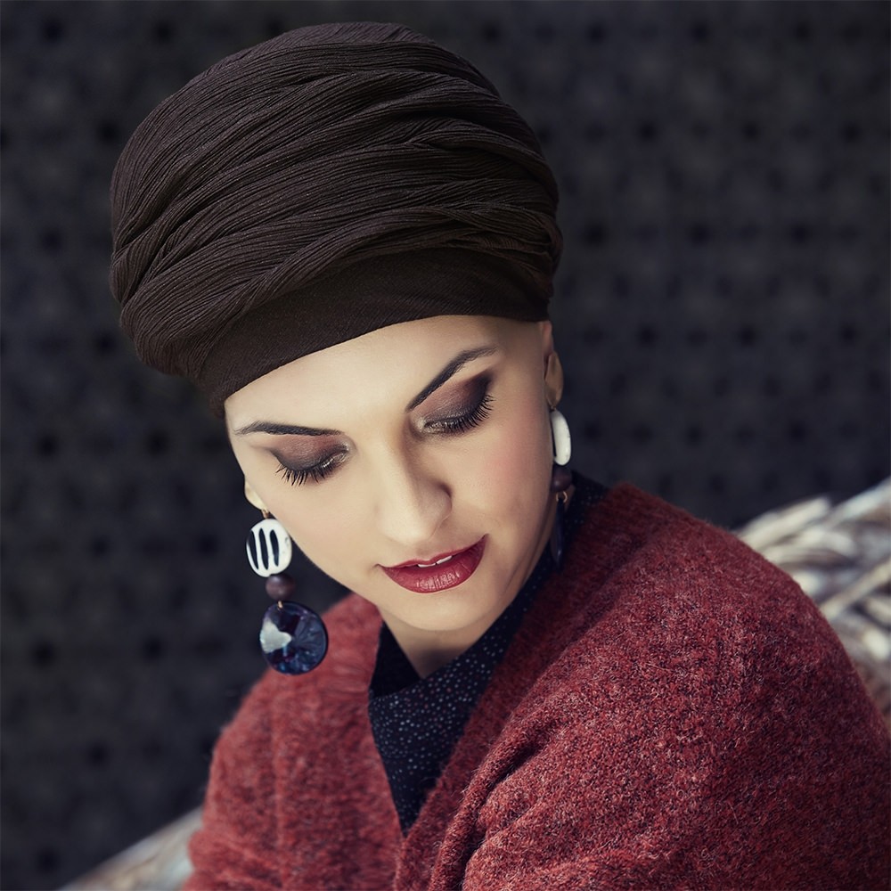 'Sapphire Turban', Boho Spirit Headwear | Wigs Boutique 'Sapphire Turban', Boho Spirit Headwear | Wigs Boutique
